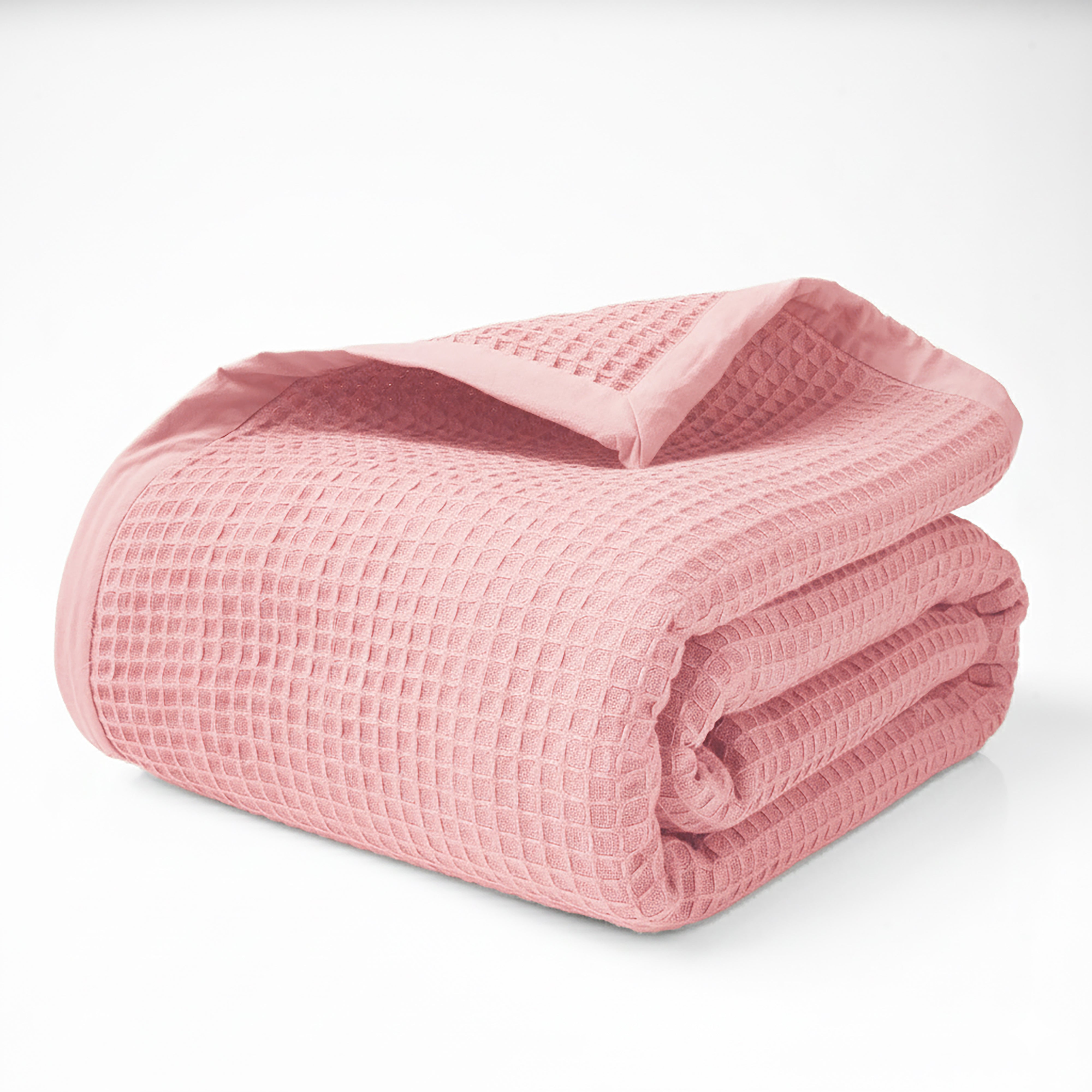 Organic Cotton Blanket | GOTS Certified Waffle Throw | Salt Earth